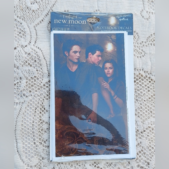 Hallmark | Office | Twilight Saga New Moon Large Stickers Or Notebook ...